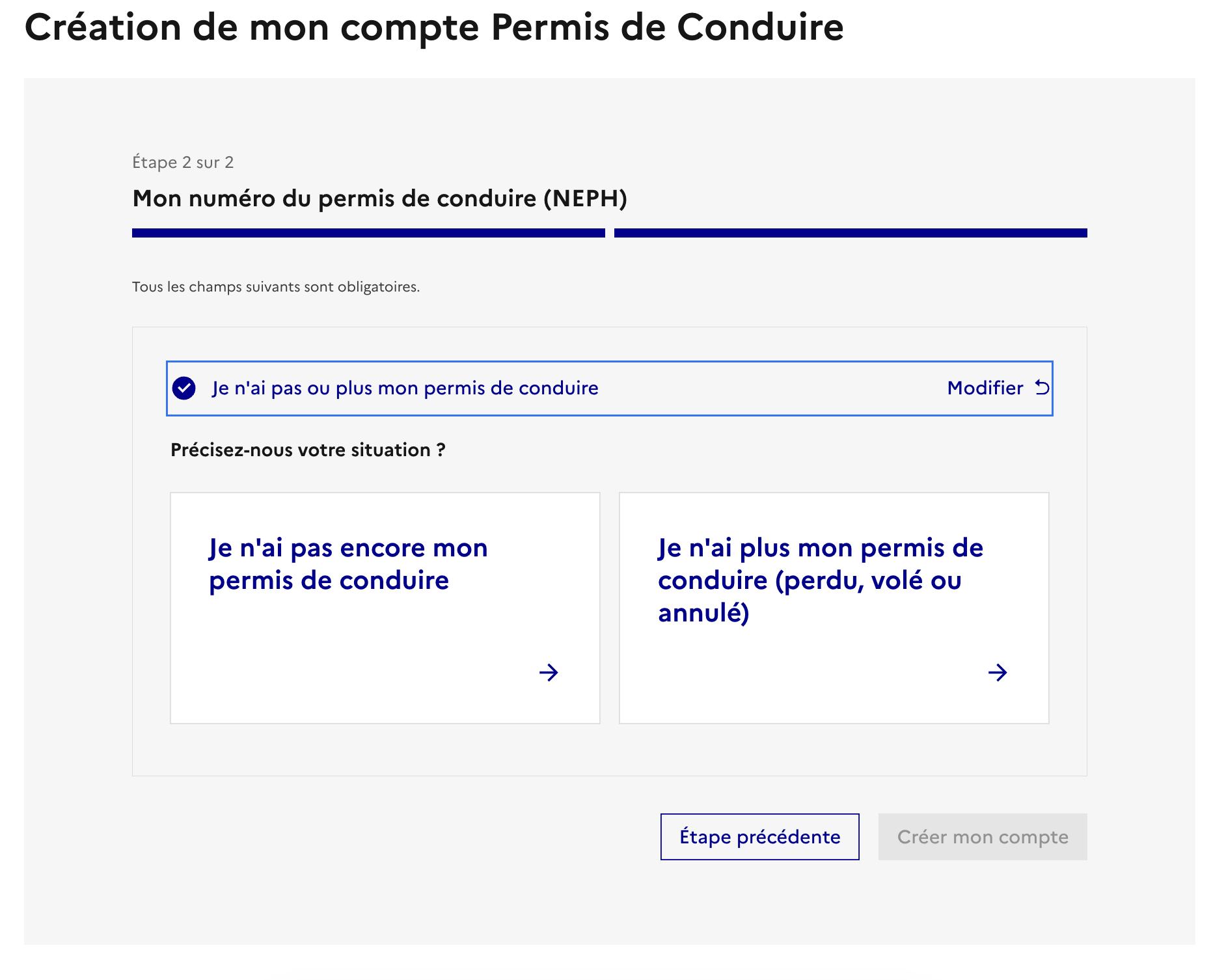 RdvPermis : révoquer son mandat